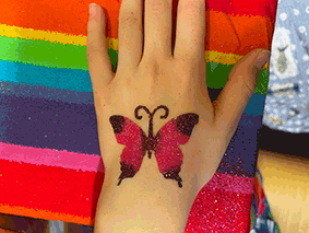 Glitter Tattoo Stencils Cheapest In Australia Est 2014
